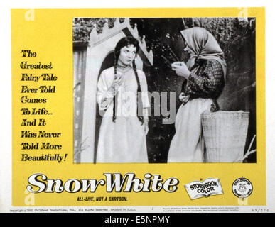 SNOW WHITE, Elke Arendt, Addi Adametz, 1955 [US: 1965] Stock Photo - Alamy