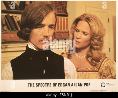 THE SPECTRE OF EDGAR ALLAN POE, from left, Robert Walker, Jr., Mary ...