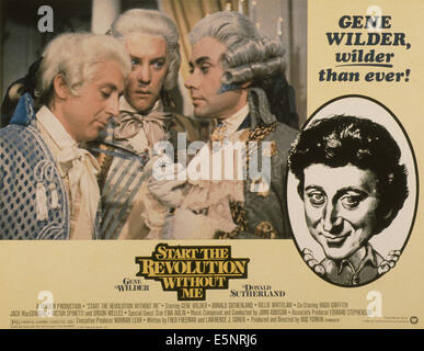 START THE REVOLUTION WITHOUT ME, Donald Sutherland, Gene Wilder, 1970 ...