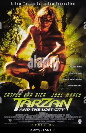 TARZAN AND THE LOST CITY, Casper Van Dien, 1998. ©Warner Bros./courtesy ...
