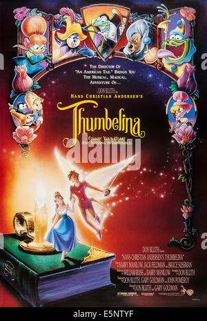 THUMBELINA -1994 ANIMATION Stock Photo - Alamy