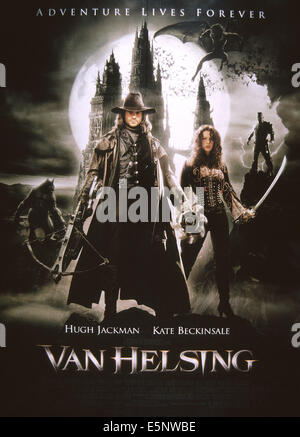 Van Helsing From Left Hugh Jackman Kate Beckinsale 2004