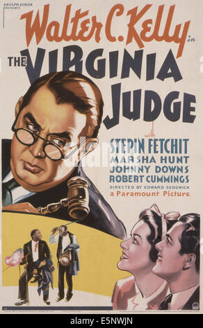 THE VIRGINIA JUDGE, Dudley Dickerson, Stepin Fetchit, Walter C. Kelly ...
