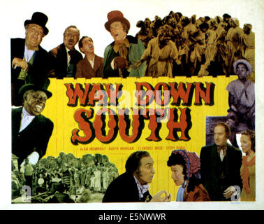 WAY DOWN SOUTH, Matthew Stymie Beard, Charles Middleton, Bobby Breen ...