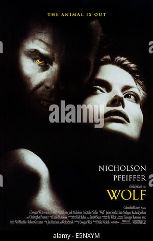 WOLF, Jack Nicholson, 1994 Stock Photo - Alamy