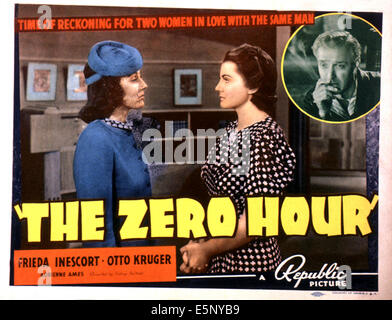 THE ZERO HOUR, from left: Adrienne Ames, Ann E Todd, Donald Douglas ...