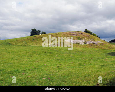 A drumlin, an elongated hill in the shape of an inverted egg is a ...