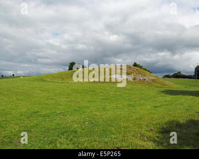 A drumlin, an elongated hill in the shape of an inverted egg is a ...