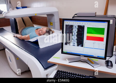 BONE DENSITOMETRY EXAMINATION Stock Photo - Alamy