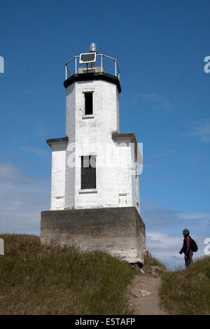 Cattle Point Lighthouse,San Juan Island,Washington State Stock Photo ...