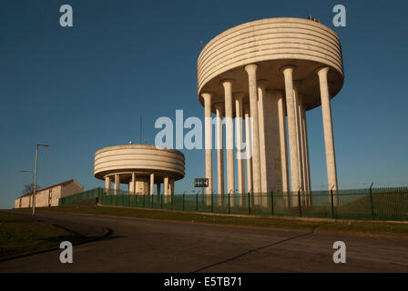 Craigend and Garthamlock Water Towers Glasgow Stock Photo - Alamy