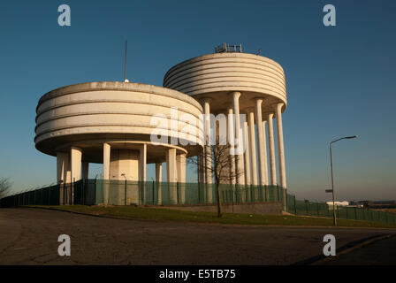 Craigend and Garthamlock Water Towers Glasgow Stock Photo - Alamy