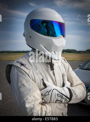 The Stig in a car Stock Photo - Alamy