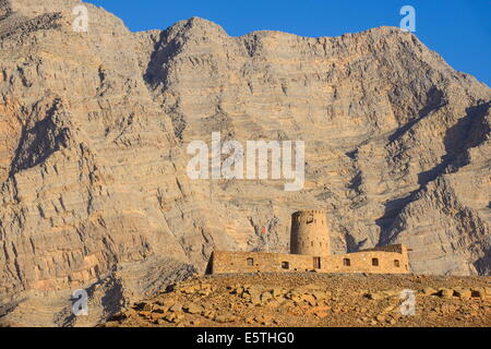 Bukha castle, Musandam, Oman, Middle East Stock Photo - Alamy