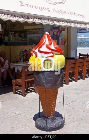 giant ice cream sign Stock Photo - Alamy