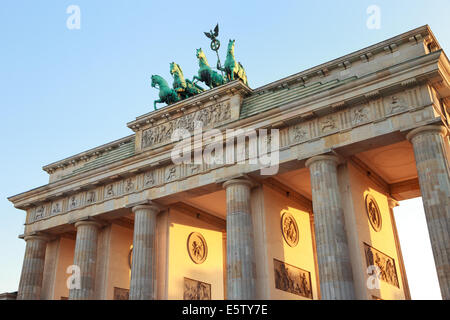 A panoramic of the Brandenburg Gate in Berlin, Germany Stock Photo - Alamy