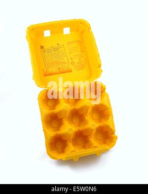 Empty egg boxes Stock Photo - Alamy