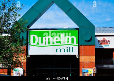 Dunelm Mill store, Retail Park, Peterborough Stock Photo - Alamy