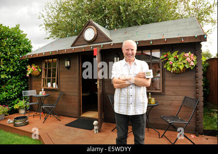 Shed of The Year competition Category Winner Mark Appleton with his ...