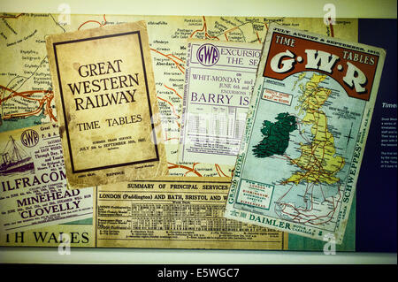 . English: A map of the Great Western Railway system in England and ...