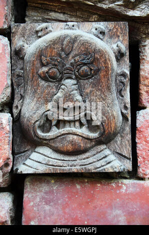 Nepalese Craft and architecture of Basantapur Durbar at Kathmandu ...