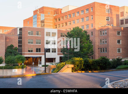 Georgetown University Hospital building in Washington DC, USA Stock ...