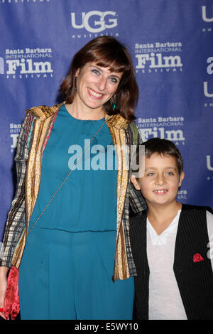 SANTA BARBARA - FEB 1: Elena Hazanov, Sacha Hazanov at the Santa ...