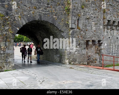 The Spanish Arch, River Corrib, Galway, Co Galway, Ireland; Gate Built In 1584 Stock Photo - Alamy