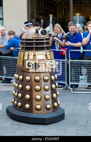 CARDIFF, UK. 7th August 2014. The new series of Doctor Who has its ...