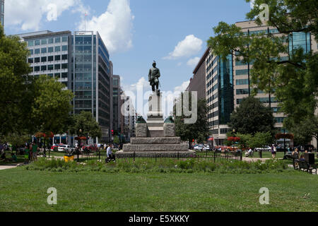 WASHINGTON DC USA Farragut Park Stock Photo - Alamy