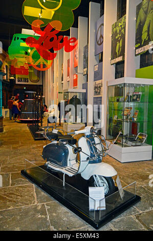 Interior of the York Castle Museum, York, North Yorkshire, England ...