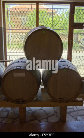 Bulgaria Yambol August 8th 2014: Thousand-year-old wine making ...