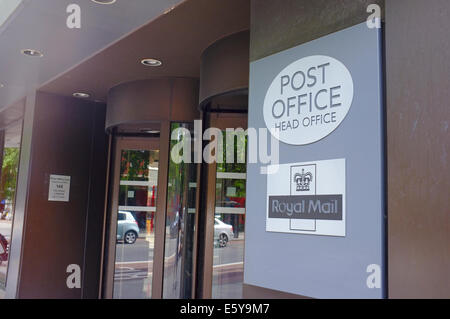 Entrance to the Mount Pleasant Post Office sorting centre, Liverpool ...