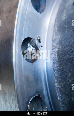 Splinter on whole edge Stock Photo - Alamy