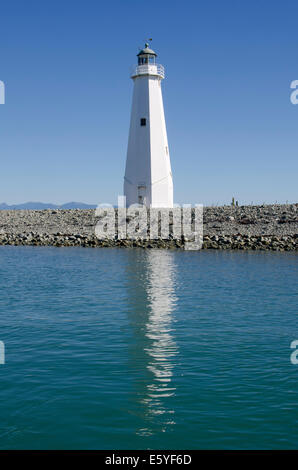 Lighthouse, Boulder Bank, Nelson, South Island, New Zealand Stock Photo ...