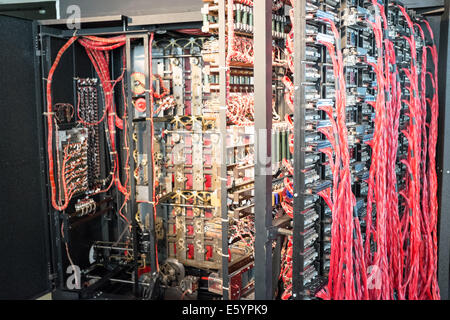 Replica of the Turing Bombe machine at Bletchley Park Stock Photo - Alamy