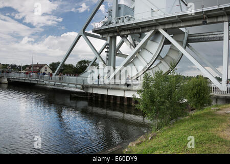 Pegasus Bridge, world war 2 landmark and war memorial Stock Photo - Alamy