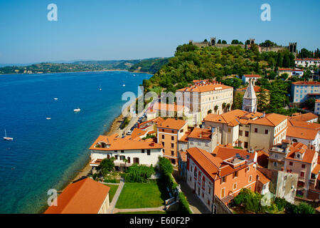Slovenia, Gulf of Trieste, Adriatic Coast, Primorska Region, Piran, the ...