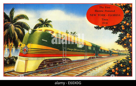 First electric train of the New York subway 19th century. 1885 Stock ...