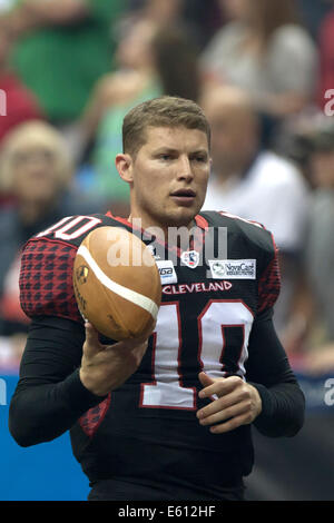 Cleveland, Ohio, USA. 10th Aug, 2014. Cleveland DL RANDY COLLING (44 ...