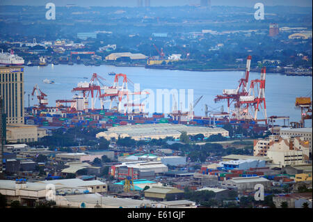 The Cebu City Port terminal on Cebu Island in the Central Visayas ...