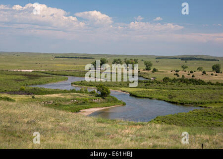 Brewster, Nebraska - The North Loup River in the Nebraska Sandhills ...