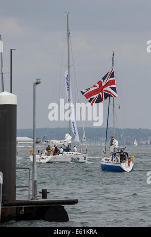 2014 Cowes Week Stock Photo - Alamy