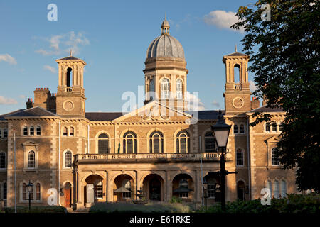 Main entrance to Princess Park Manor, New Southgate, London. A huge ...