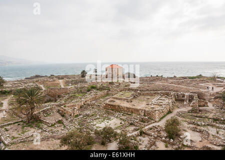 Traditional Lebanese limestone block house overlooking the ...