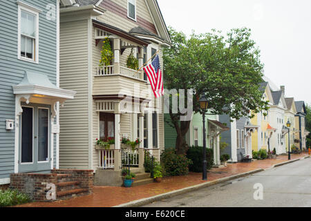 Downtown New London historic district in Connecticut Stock Photo ...