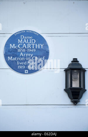 Dame Maud McCarthy, Matron-In-Chief of the British Army Nursing Corps ...