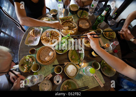 A typical Chinese meal consists of many small dishes shared at the ...