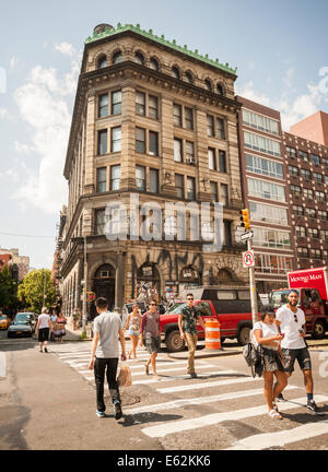 The 1898 landmark former Germania Bank Building on the corner of the ...