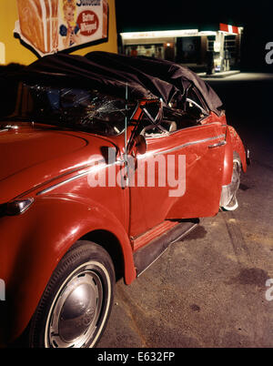 Red Volkswagen Bug Stock Photo - Alamy
